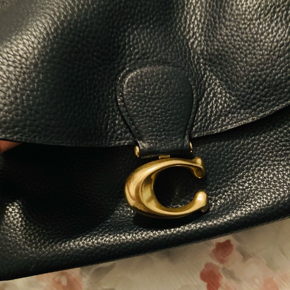 Coach | Bags | Coach Navy Shoulder Bag | Poshmark